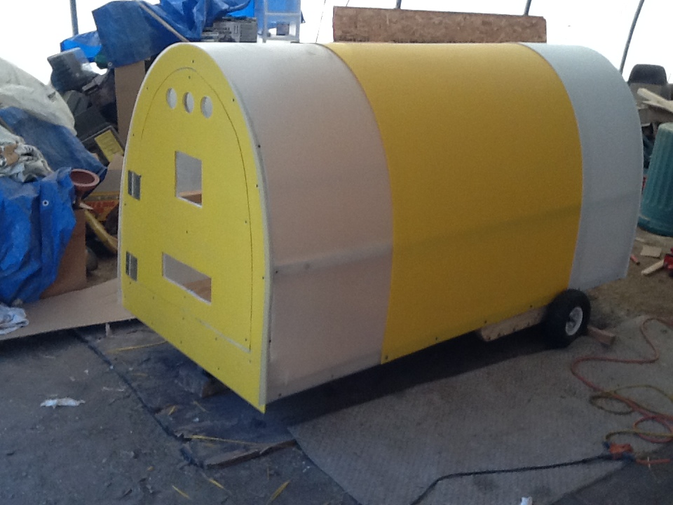 Build a Dignity Roller Pod for the Homeless: Survival Pod: 7' long X 3 ...